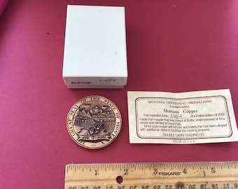 Montana Centennial Coin - Etsy