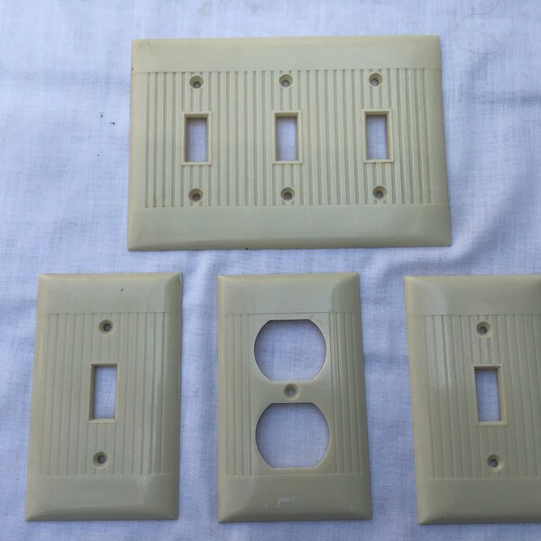 Vintage Outlet Cover - Etsy