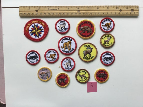 Set of 15 assorted Royal Rangers Kids Emblems/Patches… - Gem