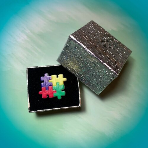 Autism Ring Puzzle Ring Autism Awareness Sterling Silver - Etsy