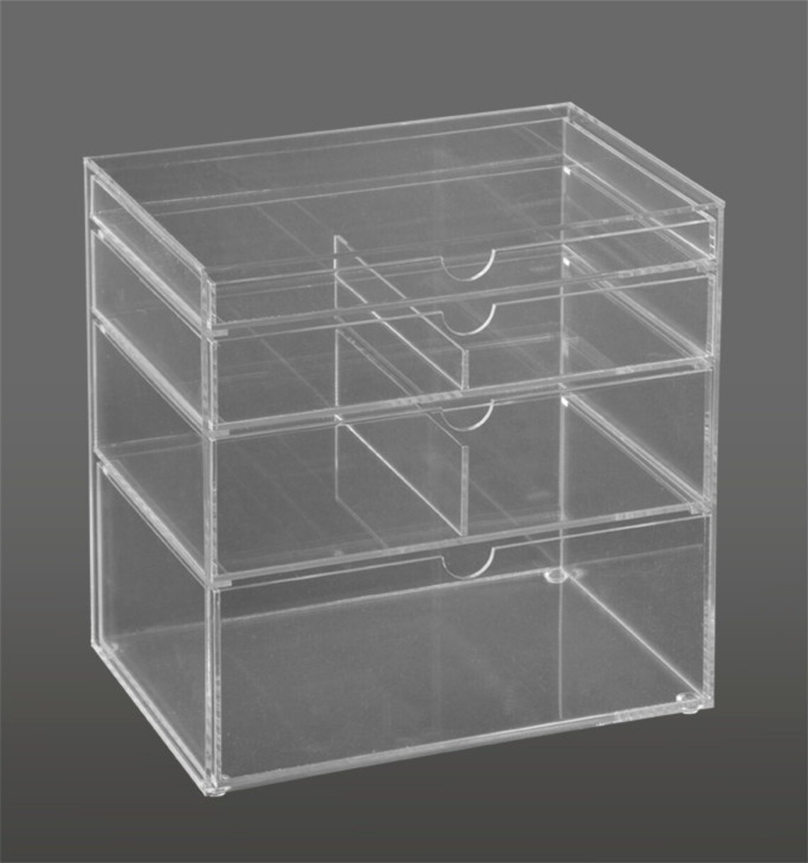 4 Drawer Makeup Organizer Mini by the Glamourebox A4M - Etsy