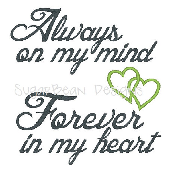 Always and Forever - Etsy