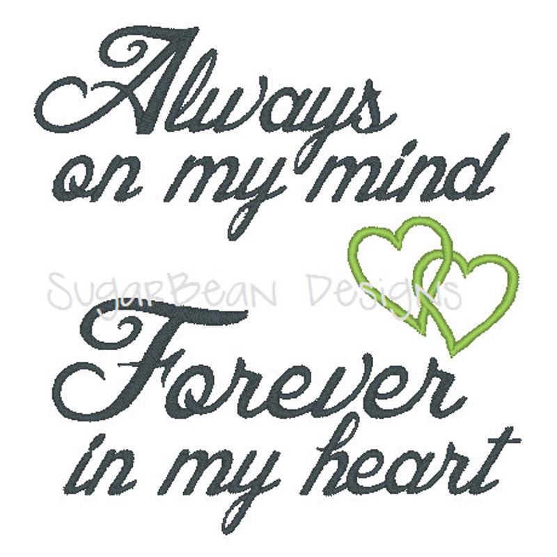 Forever in My Heart - Etsy