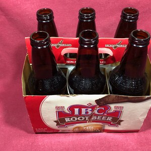IBC Root Beer Six Pack Bottles Empty No Caps bottles Are Emossed FREE ...
