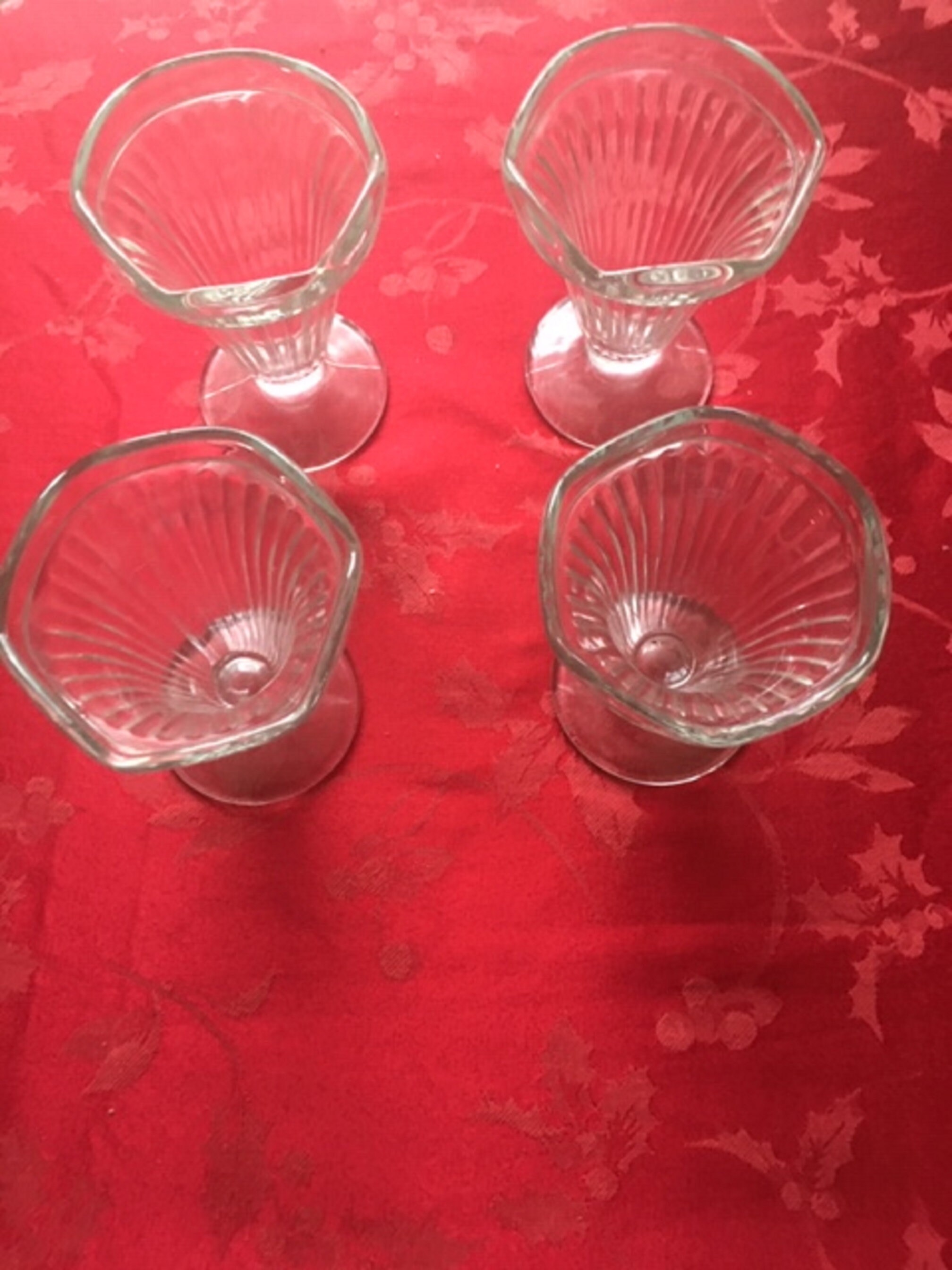 Four Vintage Fantastic Fluted Ice Cream Sundae And/or Dessert - Etsy