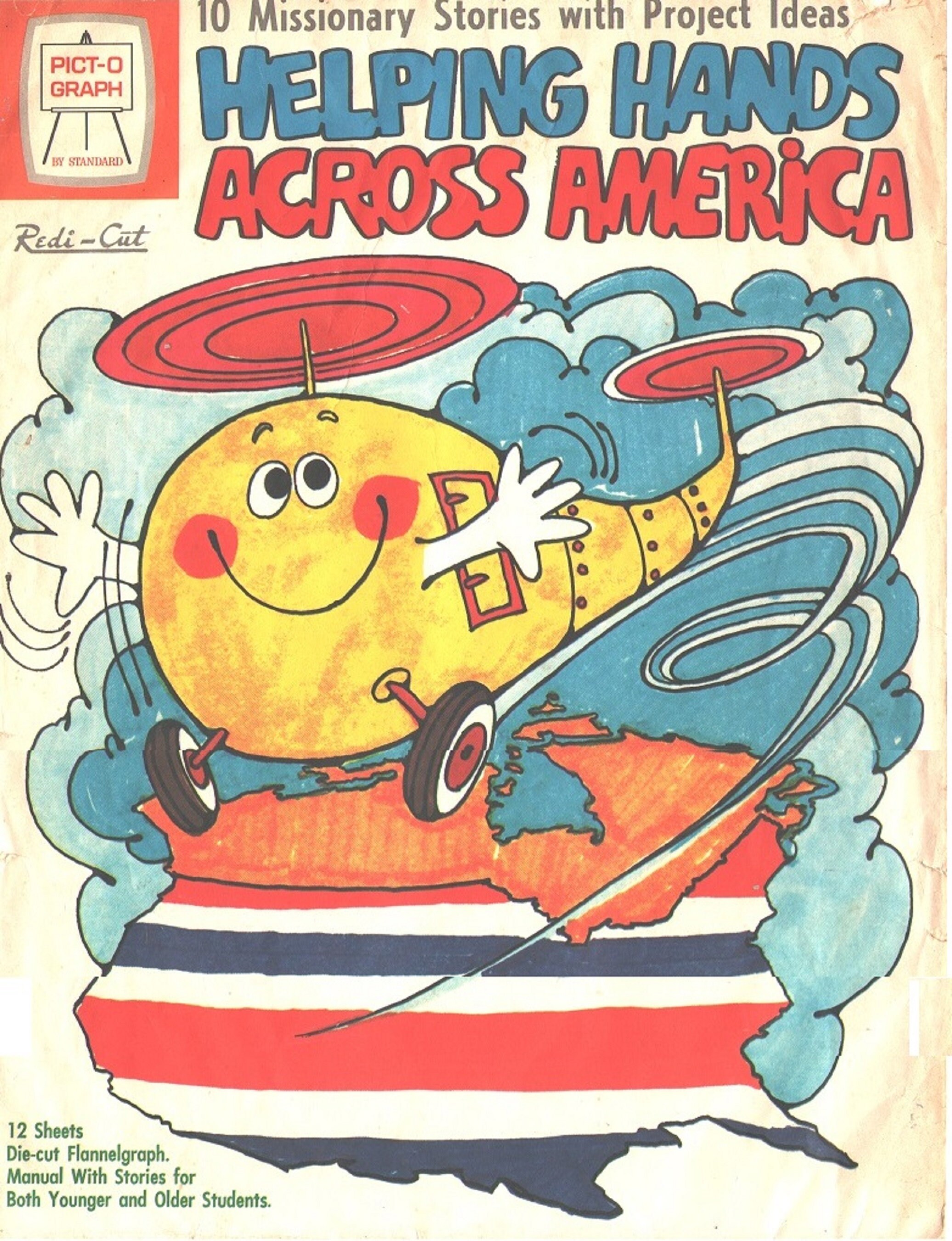 Vintage Helping Hands Across America Flannel Board Lessons 10 | Etsy