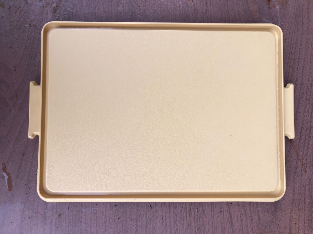 Beautiful Vintage Yellow Lid/top for Half Sheet Cake Container FREE ...