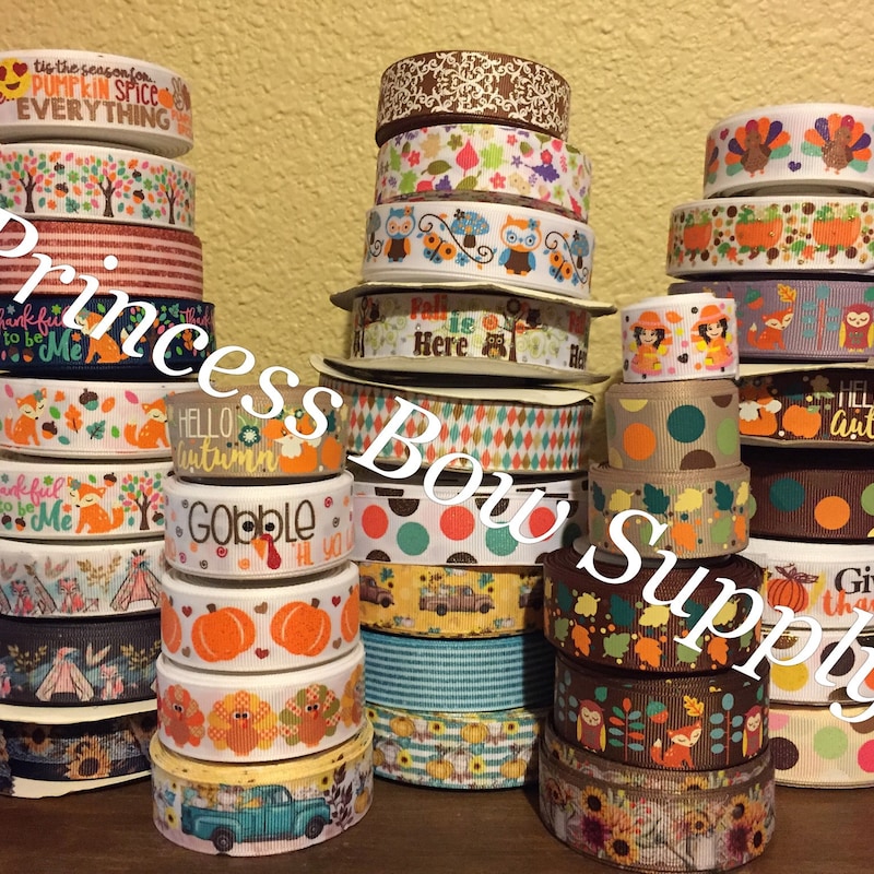 Fall Ribbon - Etsy