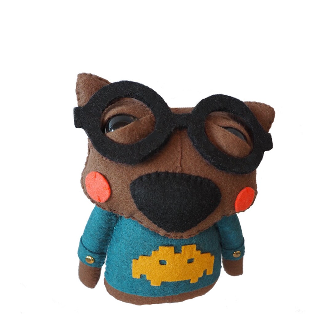 Atari the Wombat Handmade Plushie Toy, Unique Girls & Boys Gift ...