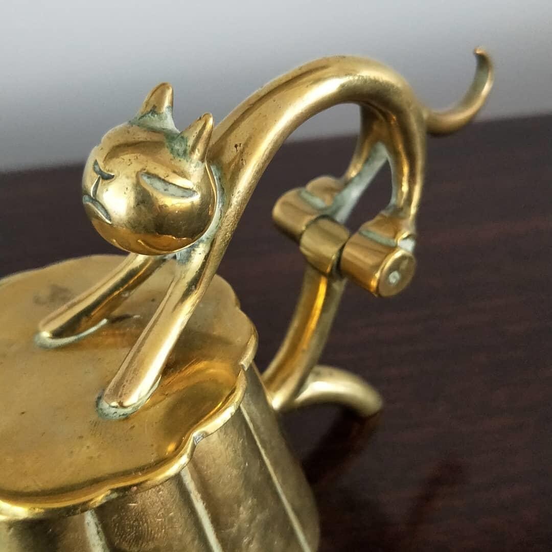 Hagenauer Rare 1928 Cat Inkwell - Etsy