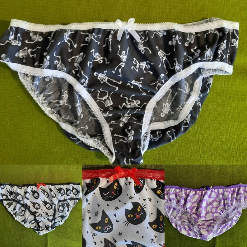 Spooky knickers Halloween gift womens goth witches wicca | Etsy