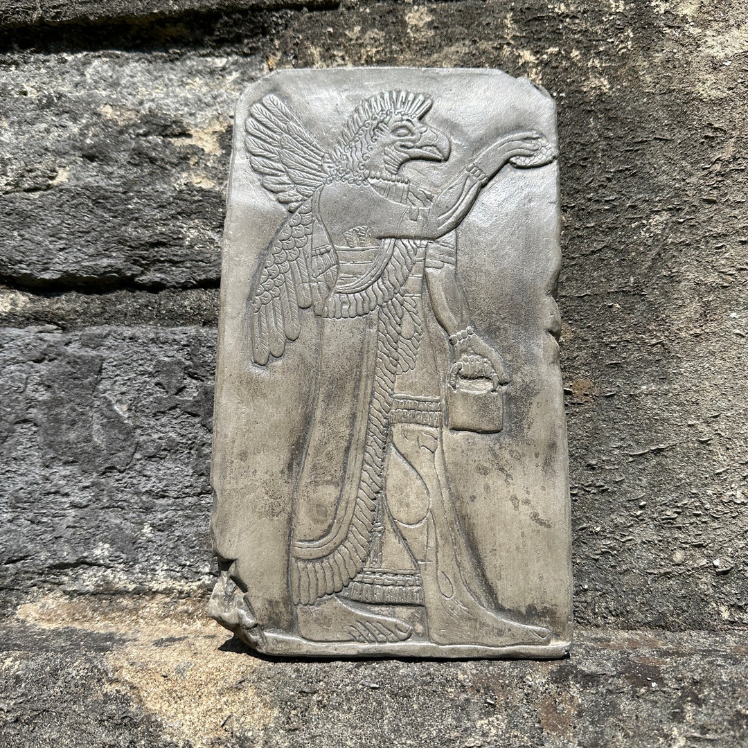 Assyrian Babylonian. Handmade Artefact. Archaeological Tablet. Nisroch ...