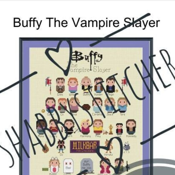 Buffy Embroidery - Etsy