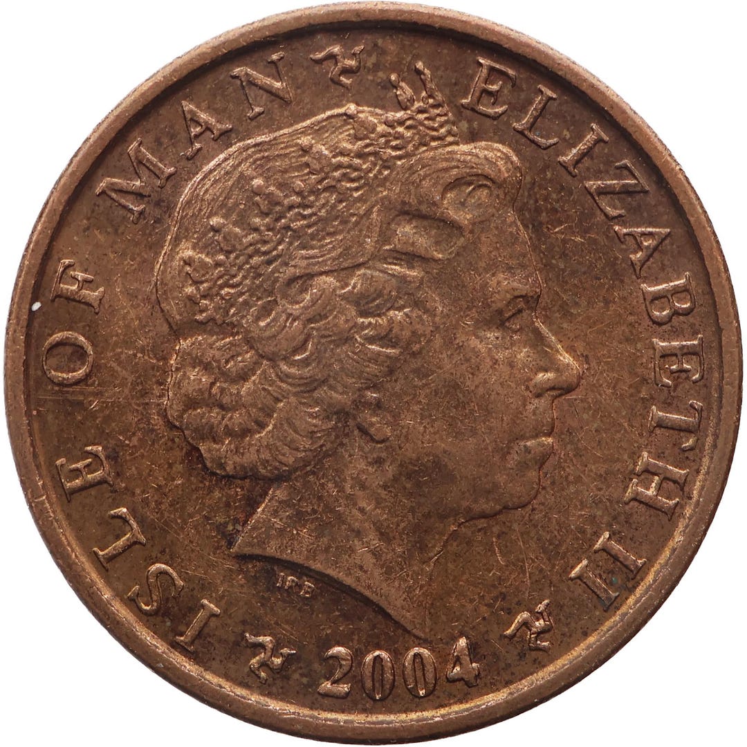 2004 1 Penny Isle of Man Coin Santon War Memorial (MO4068-) - Etsy