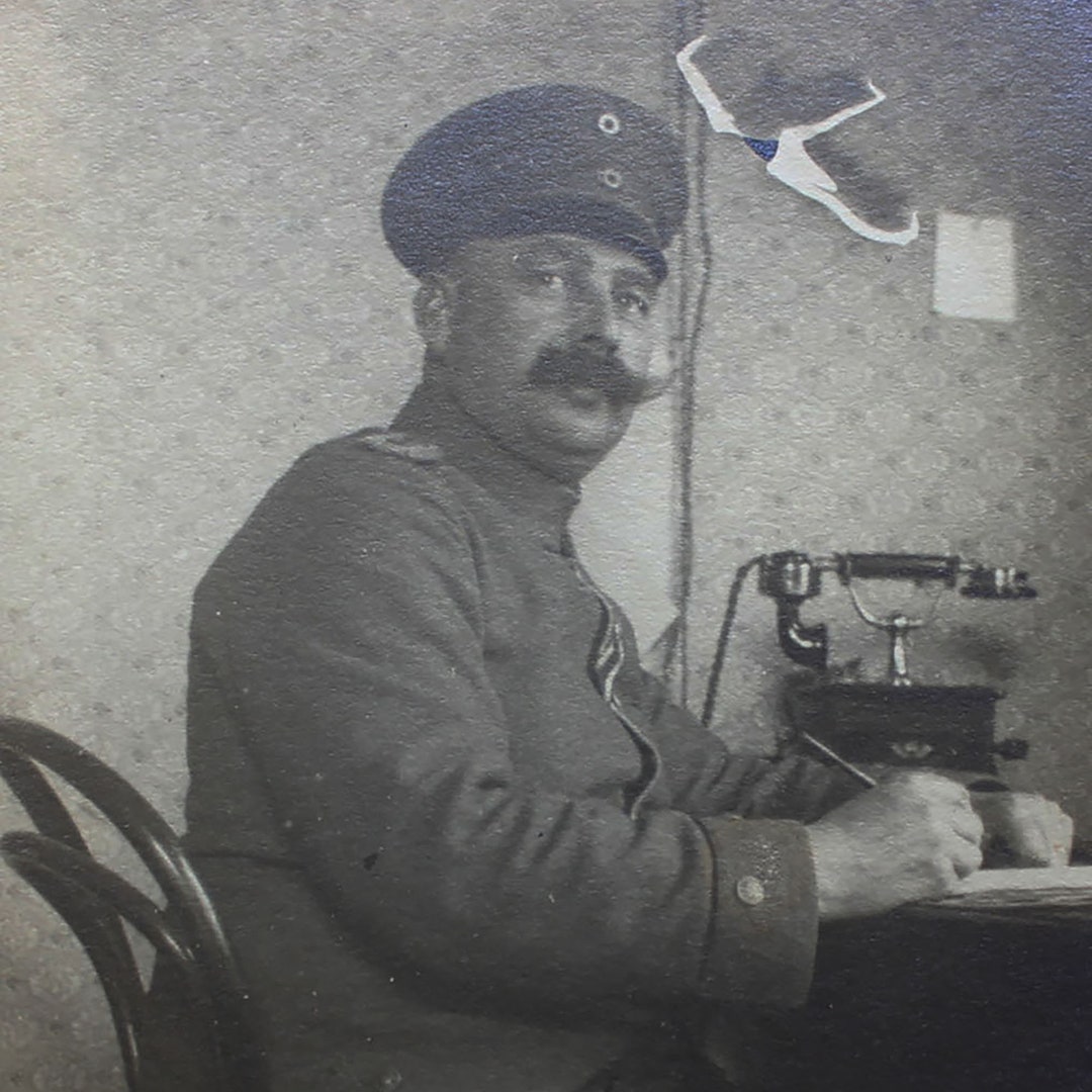 1918 Telephone Operator World War I Military Germany Soldiers WW1 ...