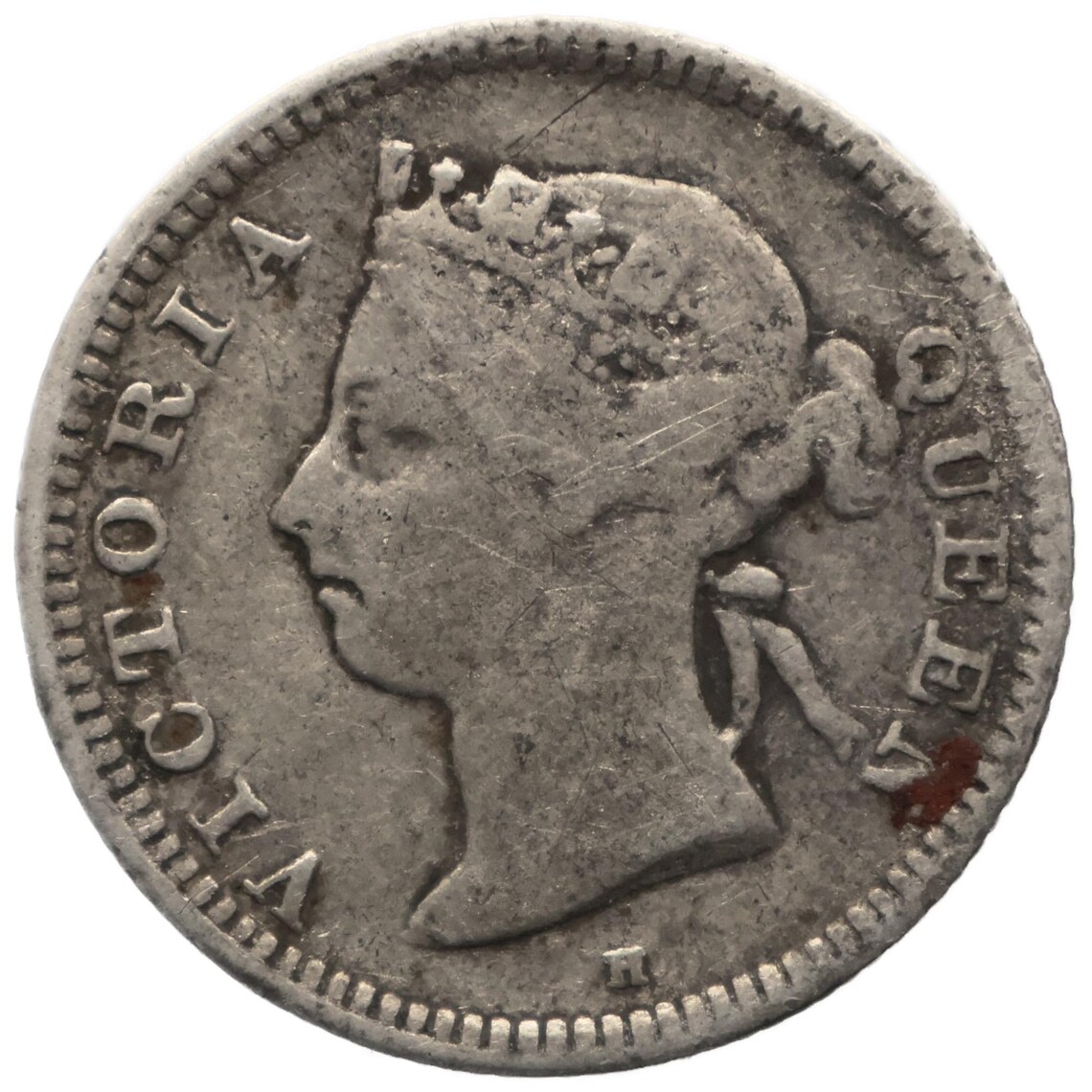 1890 H Five Cents Queen Victoria Hong Kong Coin Heaton Mint - Etsy UK