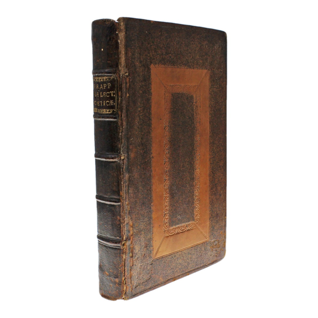 1722 Antique Book - Josepho Trapp Shool of Natural Philosophy Latin - Etsy