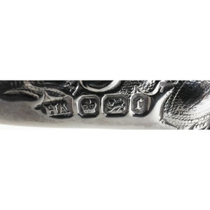 Large 1895 Antique Victorian Era Sterling Silver Pierced Dish ...