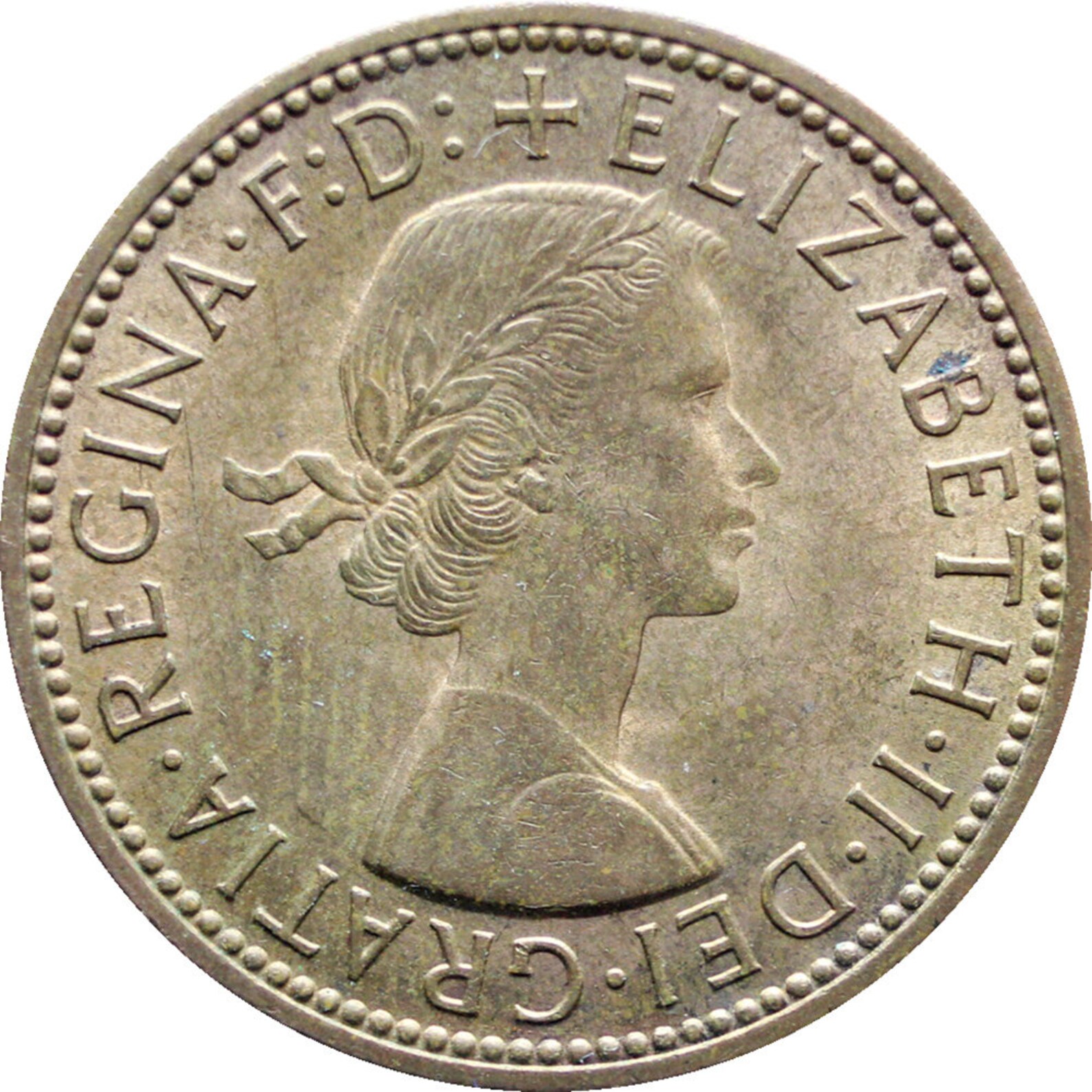 1967 Half Penny Elizabeth II Coin 1st Portrait (MO1125-) - Etsy