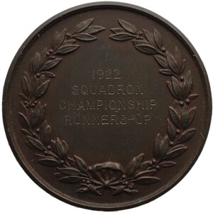 1922 Bronze Sport Award Medal United Kingdom Collectable Northern ...