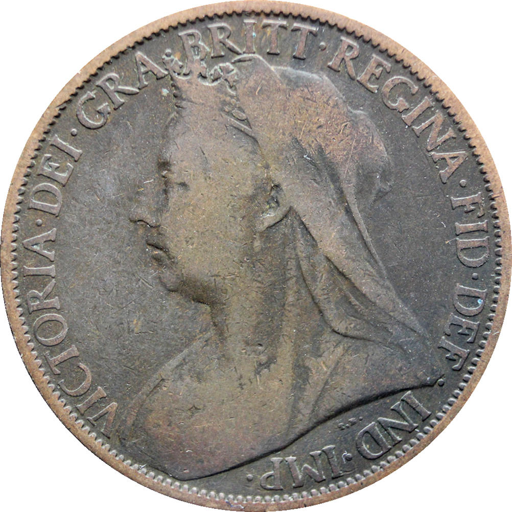1900 One Penny Queen Victoria Great Britain Bronze Coin Etsy 1900 One Penny Queen Victoria Great Britain Bronze Coin Etsy