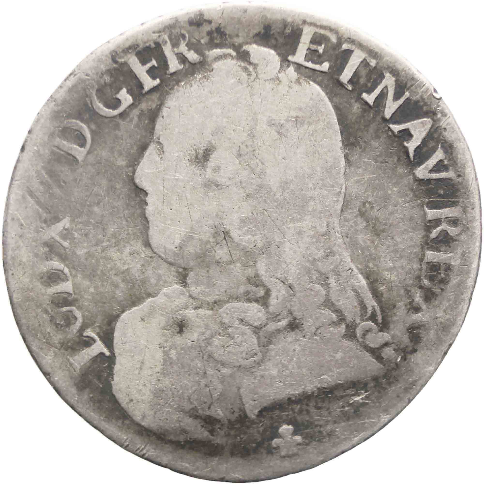 1726 K 1/5 Écu France Louis XV Silver Coin Bordeaux Mint - Etsy