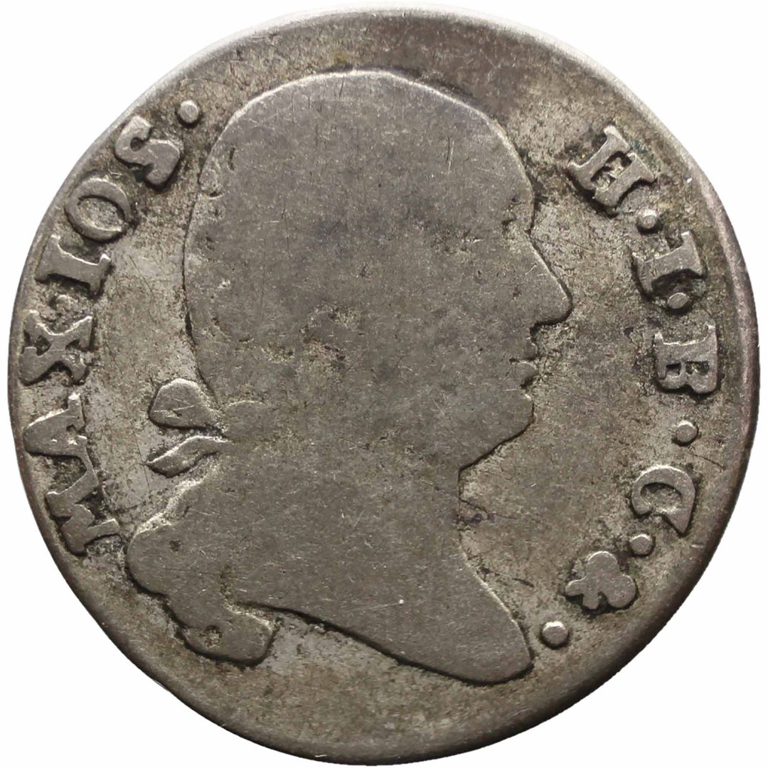 1803 6 Kreuzer Germany Electorate of Bavaria Coin Maximilian Josef IV ...