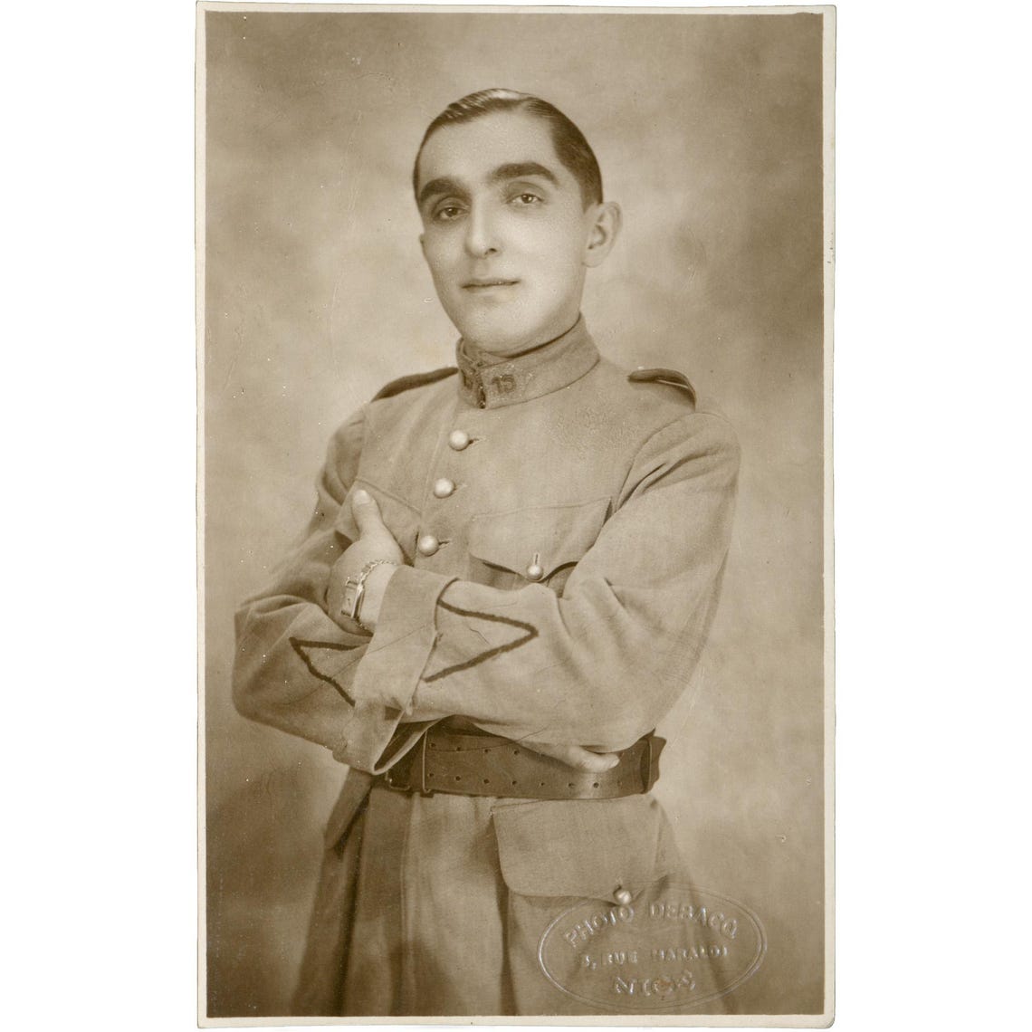 1934 15th Motorized Infantry Division Interwar Period French Soldier ...