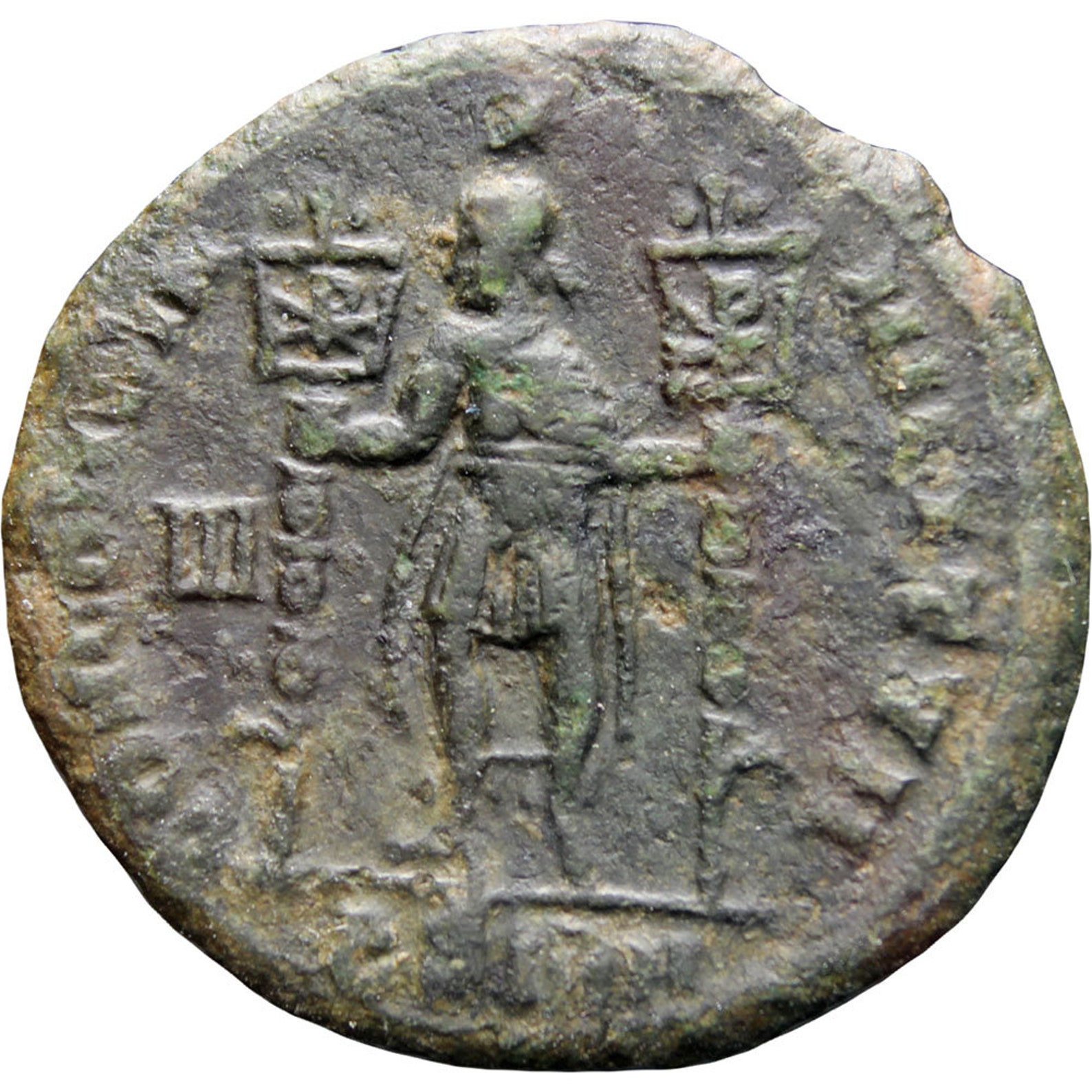 351 – 354 A.D. Roman Empire Constantius Gallus AE2 Coin Mint Siscia - Etsy