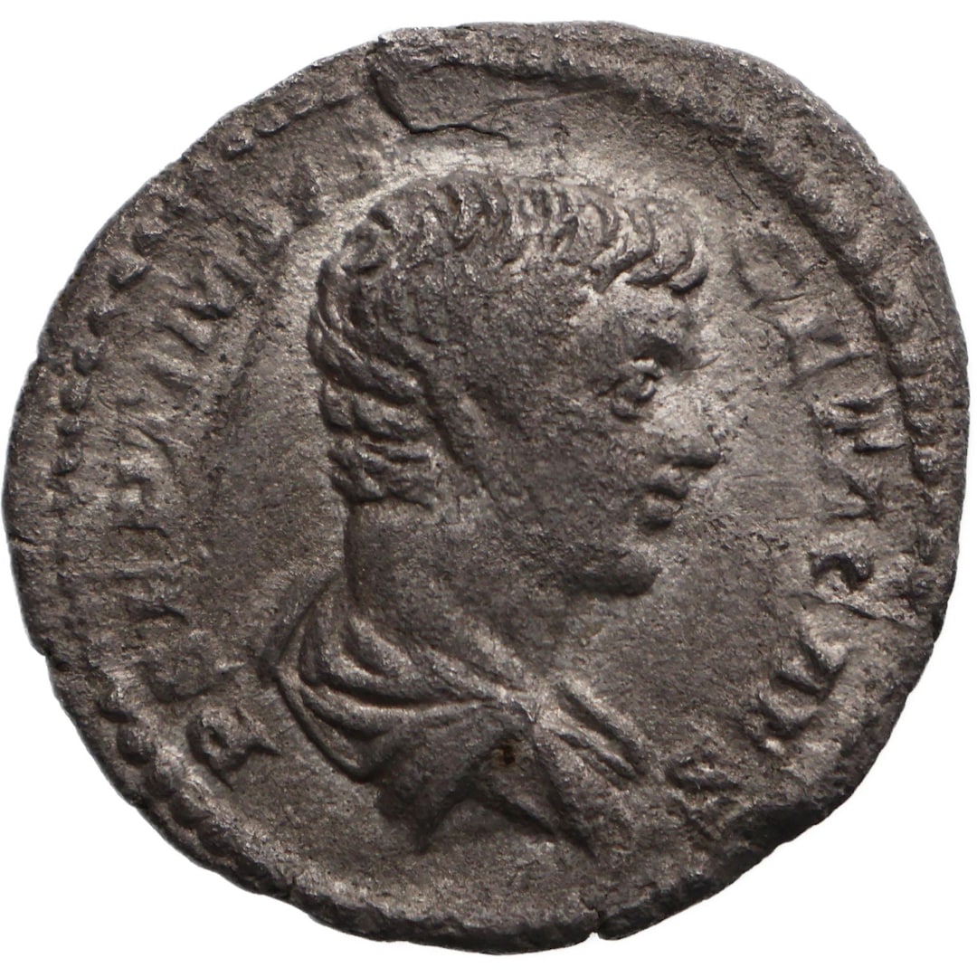 203-208 Roman Empire Denarius Geta Coin Minerva - Etsy