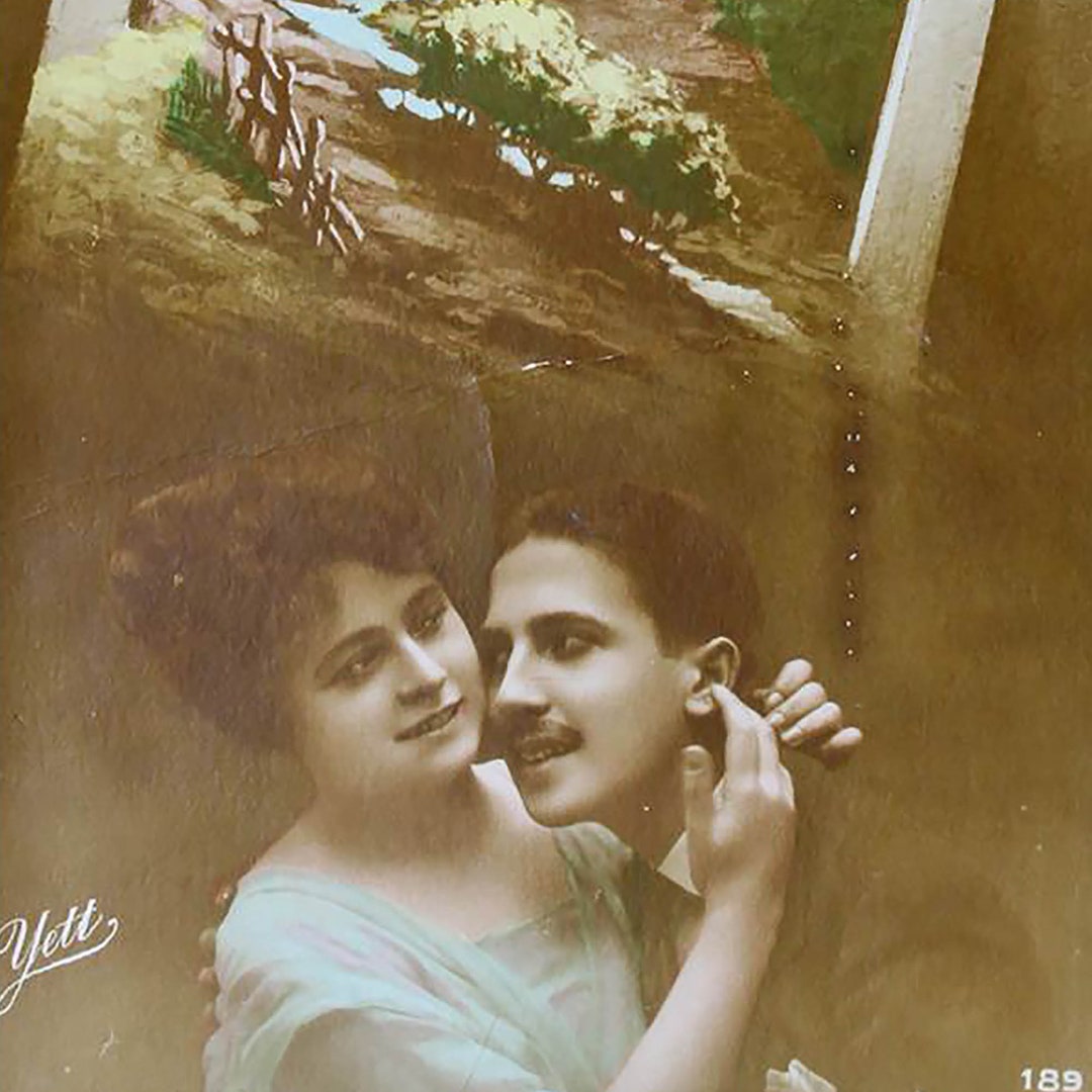 1910s Edwardian Era Fantasy Postcard Romantic Love - Etsy