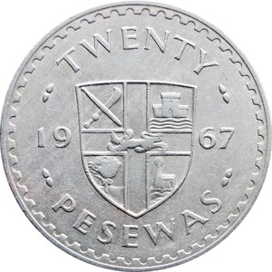 1967 20 Pesewas Ghana Coin (MO1208-) - Etsy