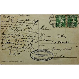 1911 Switzerland Postcard Der Zurich See Aus Der Vogelschau Postcard ...