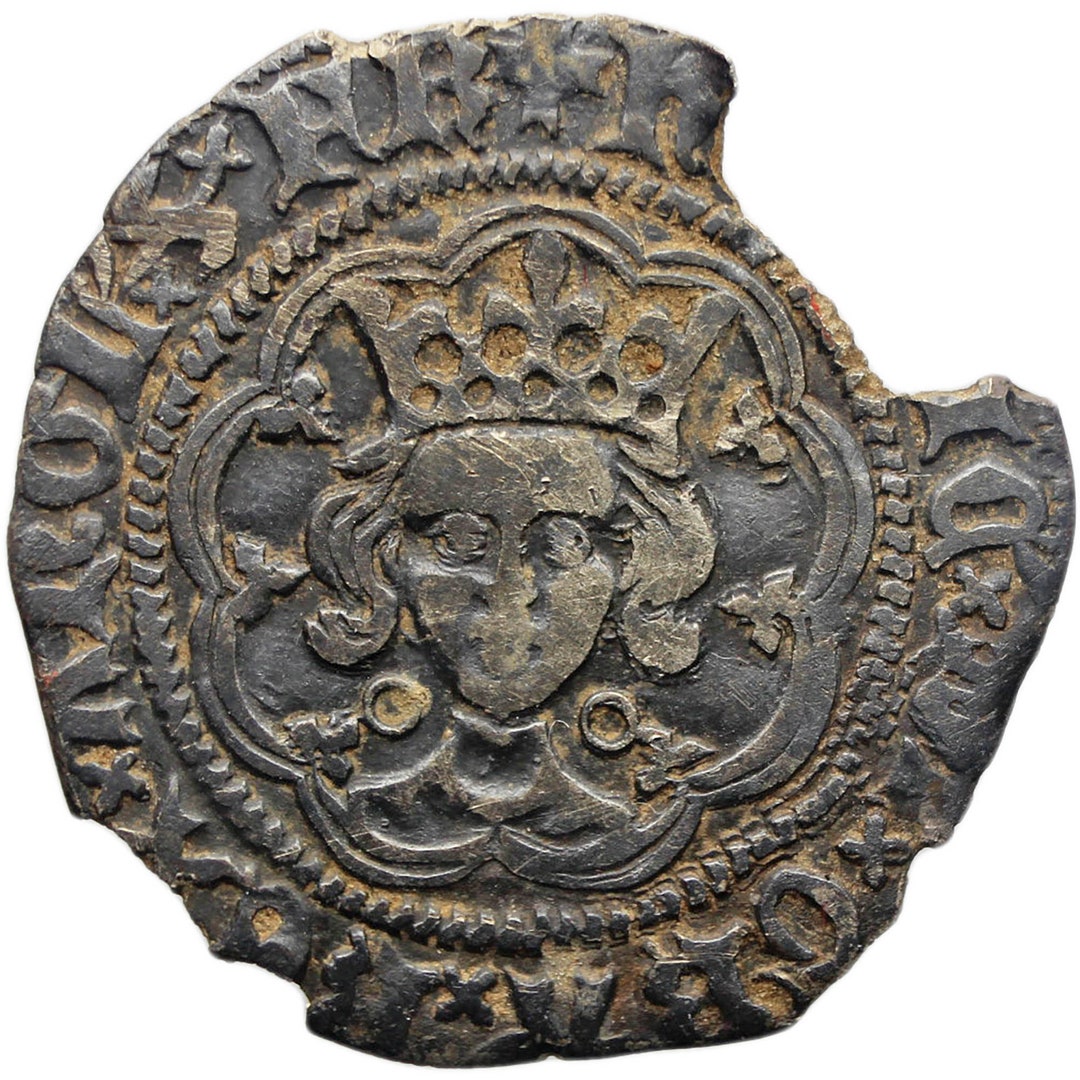 1422-1430 Henry VI Half Groat Calais Mint Annulet Issue England Coin ...