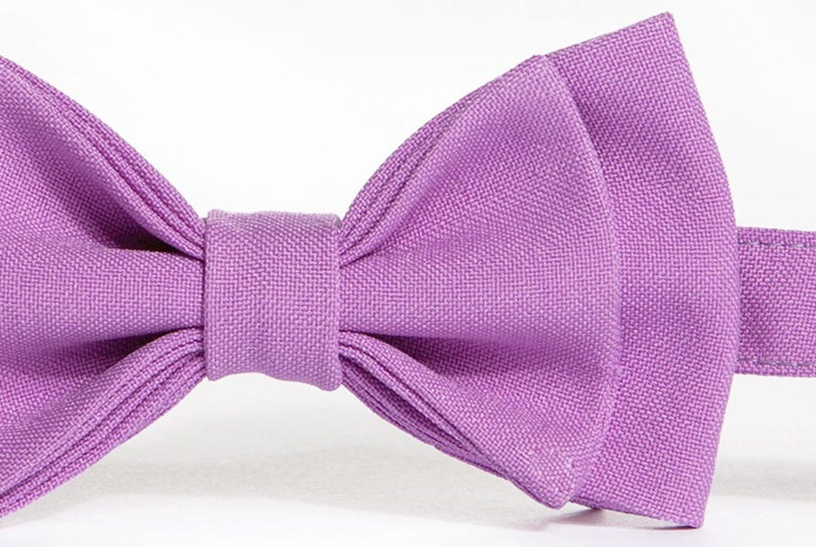 Wisteria Purple Bow Tie Bow Ties for Boys Bow Ties for Men | Etsy