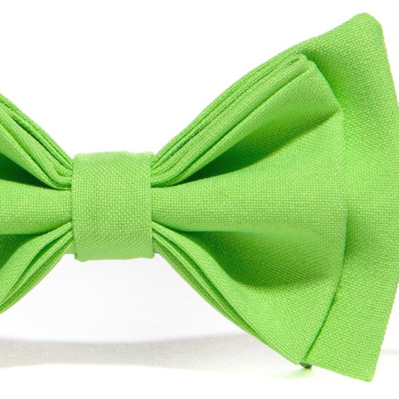 Green Bow Tie - Etsy