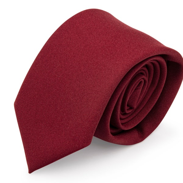 Burgundy Tie - Etsy