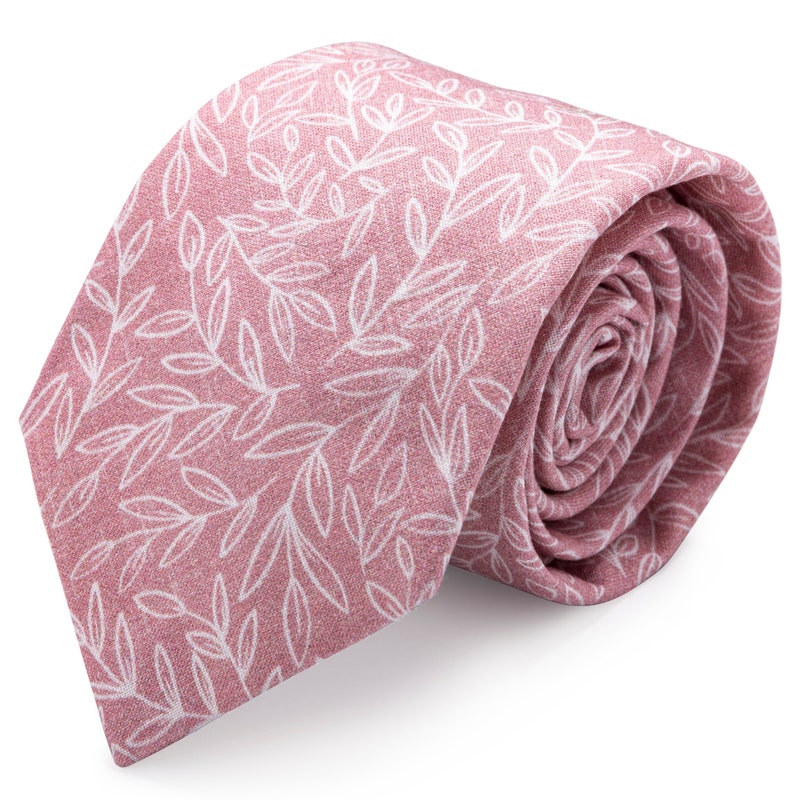 Rose Gold Necktie - Etsy