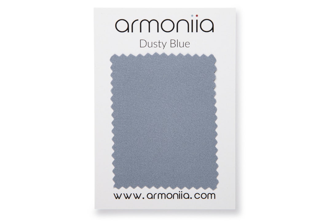 Dusty Blue Color Swatch - Etsy