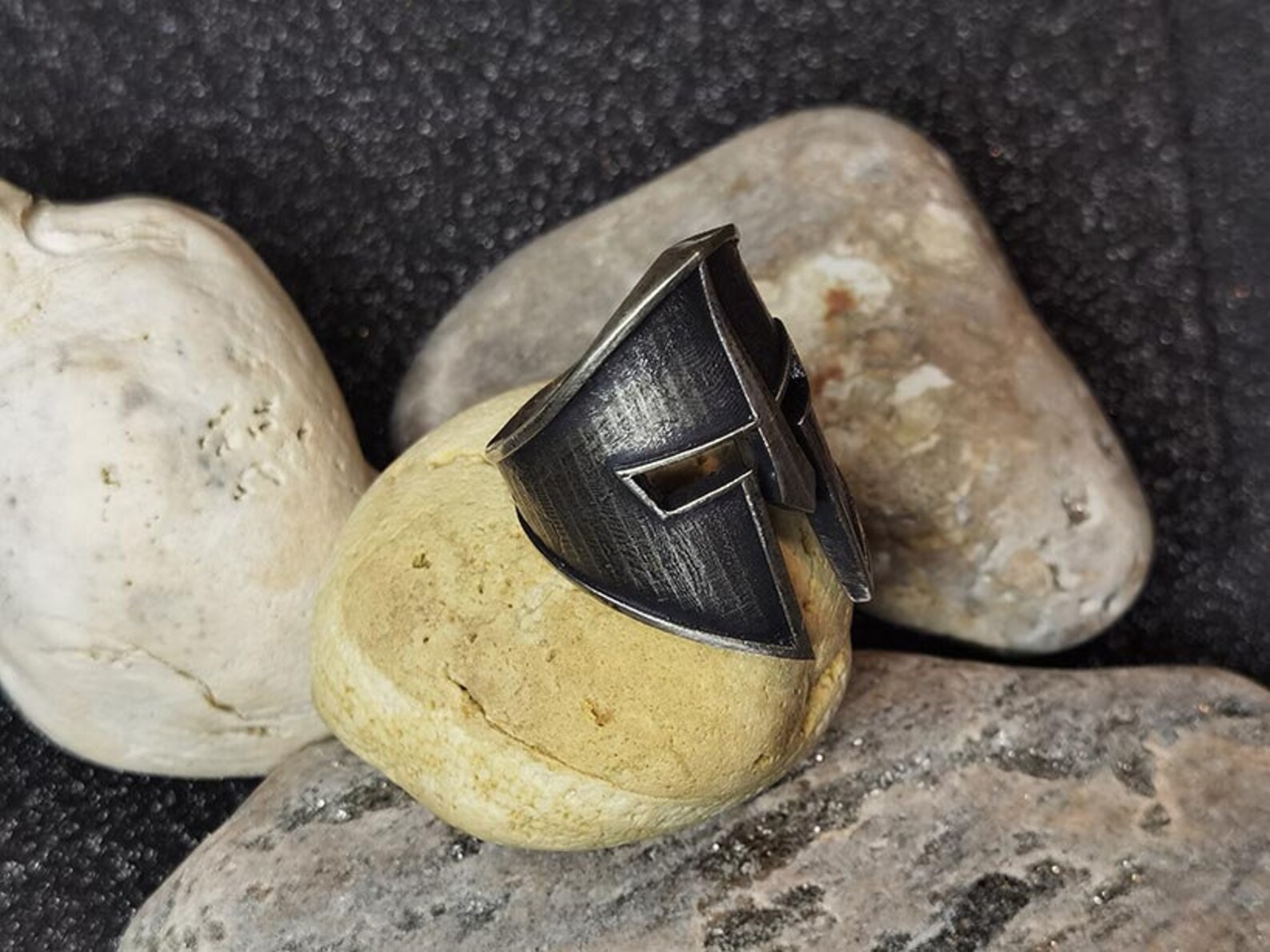 Spartan Helmet Ring, Handmade From Sterling Silver, High Quality ...