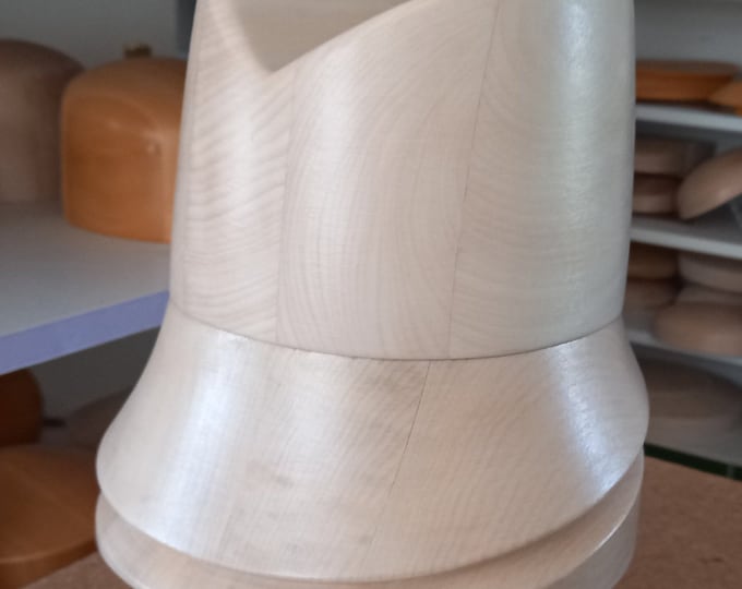 Wooden Hat Block for Millinery, Hatmaker New Form - Etsy