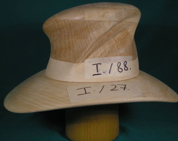 Wooden Hat Block, Hat Form, for Millinery - Etsy