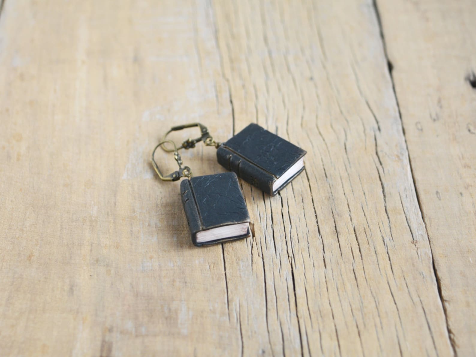 Mini Book Earrings Book Jewelry Miniature Books Gift Book Earrings Book ...