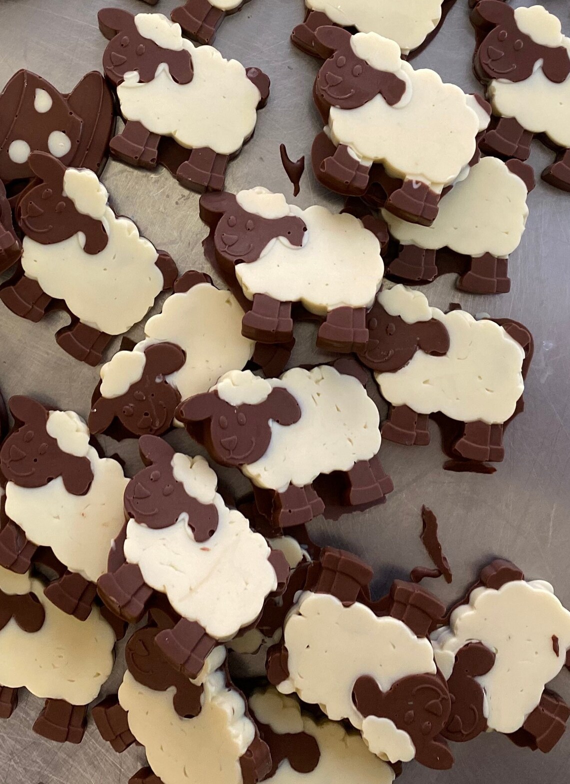 Chocolate Sheep - Etsy