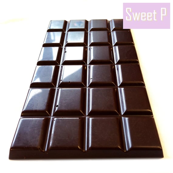 Luxury Dark Chocolate Bar With Raspberry Chocolates From | Etsy