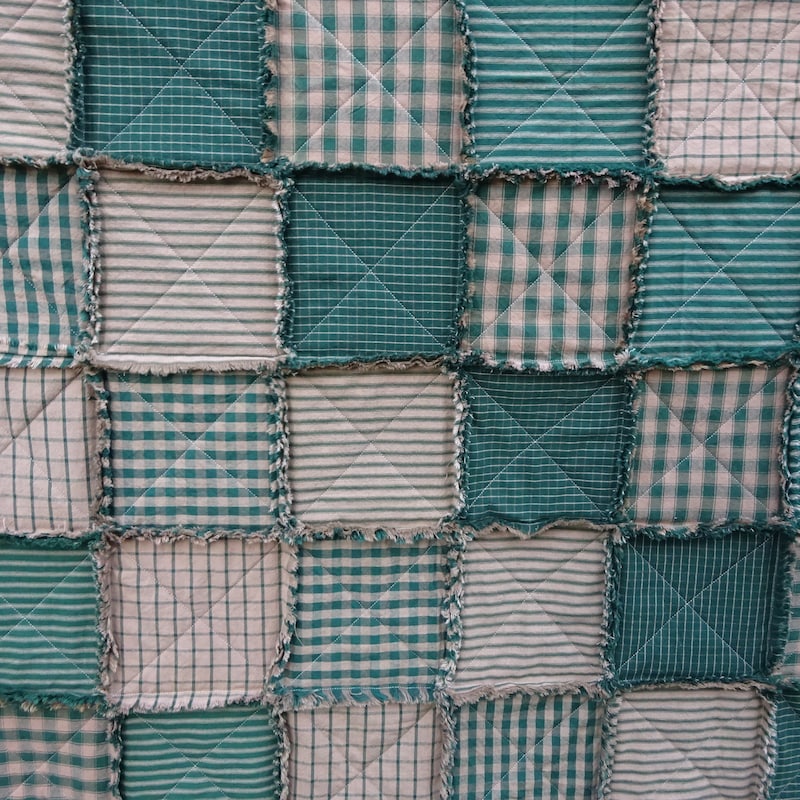 Green Patchwork - Etsy