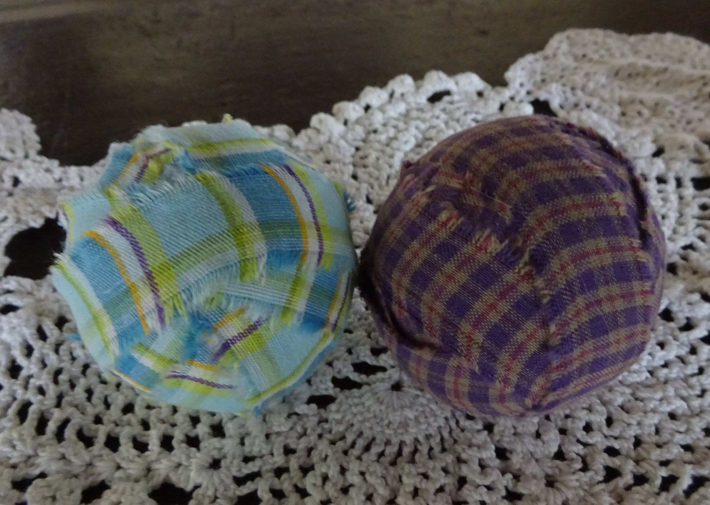 Rag Balls Primitive Decor Primitive Rag Balls Homespun Rag - Etsy