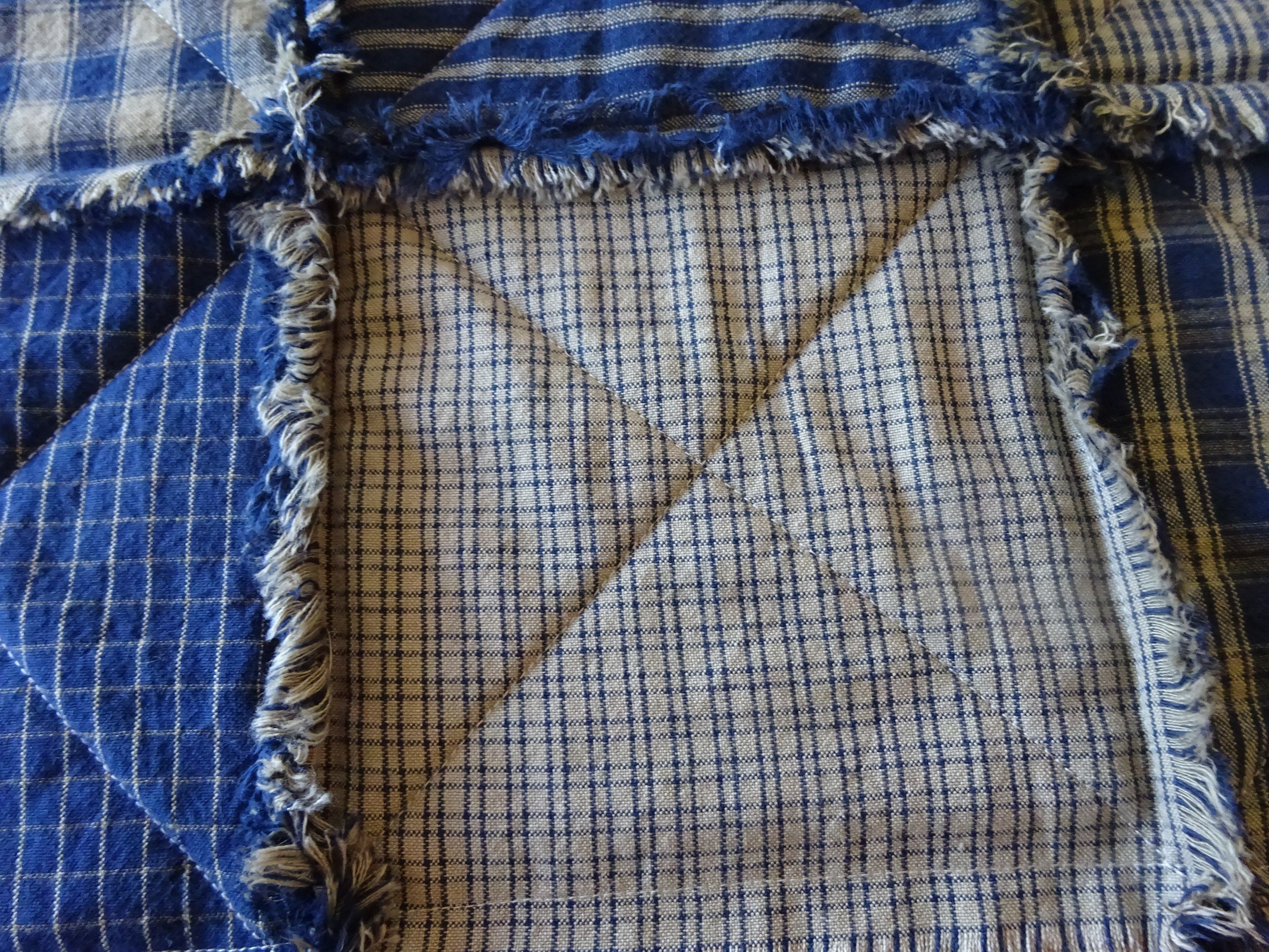 Rag Placemats Set of 4 Rag Placemats Table Placemats | Etsy