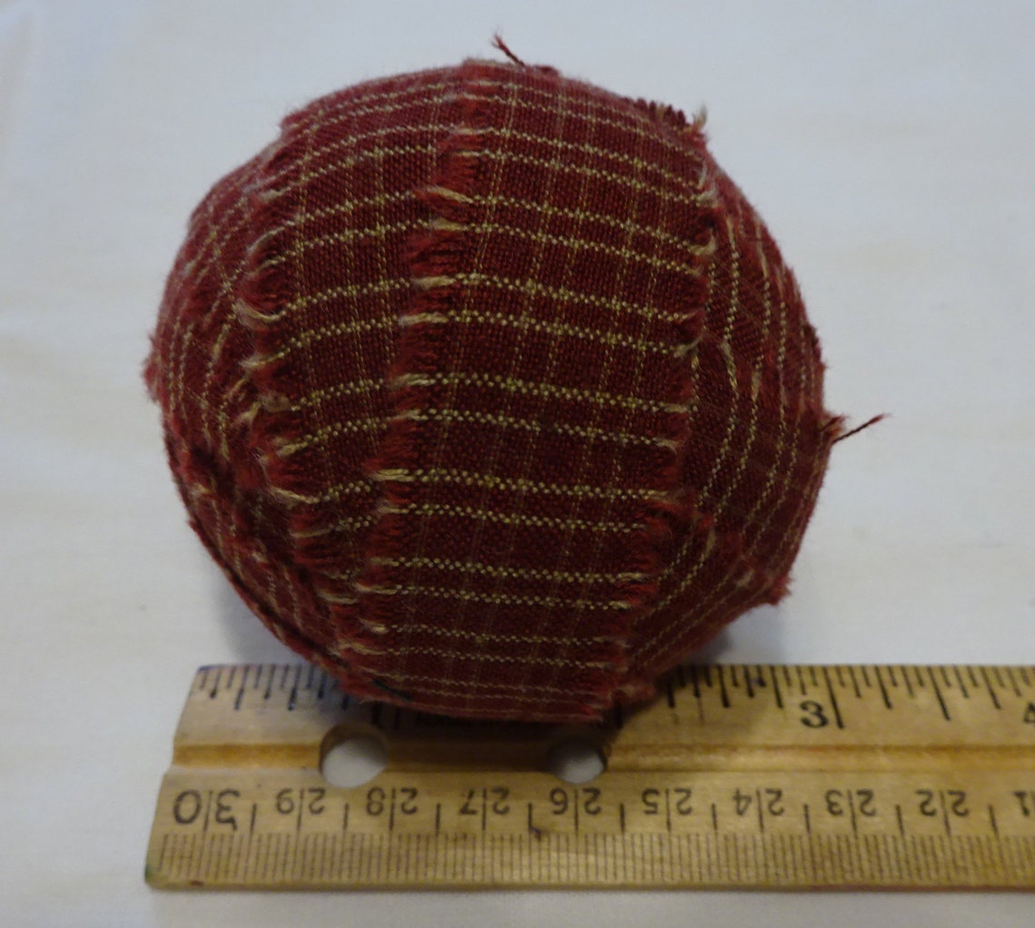 Rag Balls Primitive Decor Primitive Rag Balls Homespun Rag - Etsy