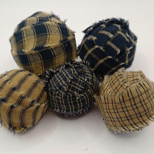 Rag Balls, Primitive Decor, Primitive Rag Balls, Homespun Rag Balls ...